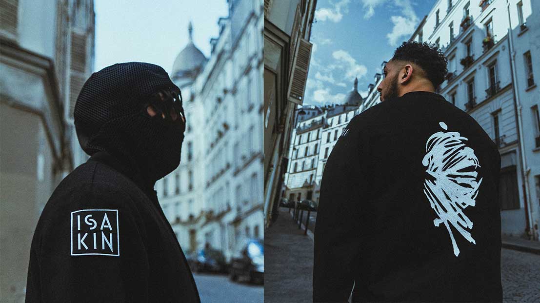 Collaboration ISAKIN et SAMIONE : blouson teddy, cagoule, tshirts ...