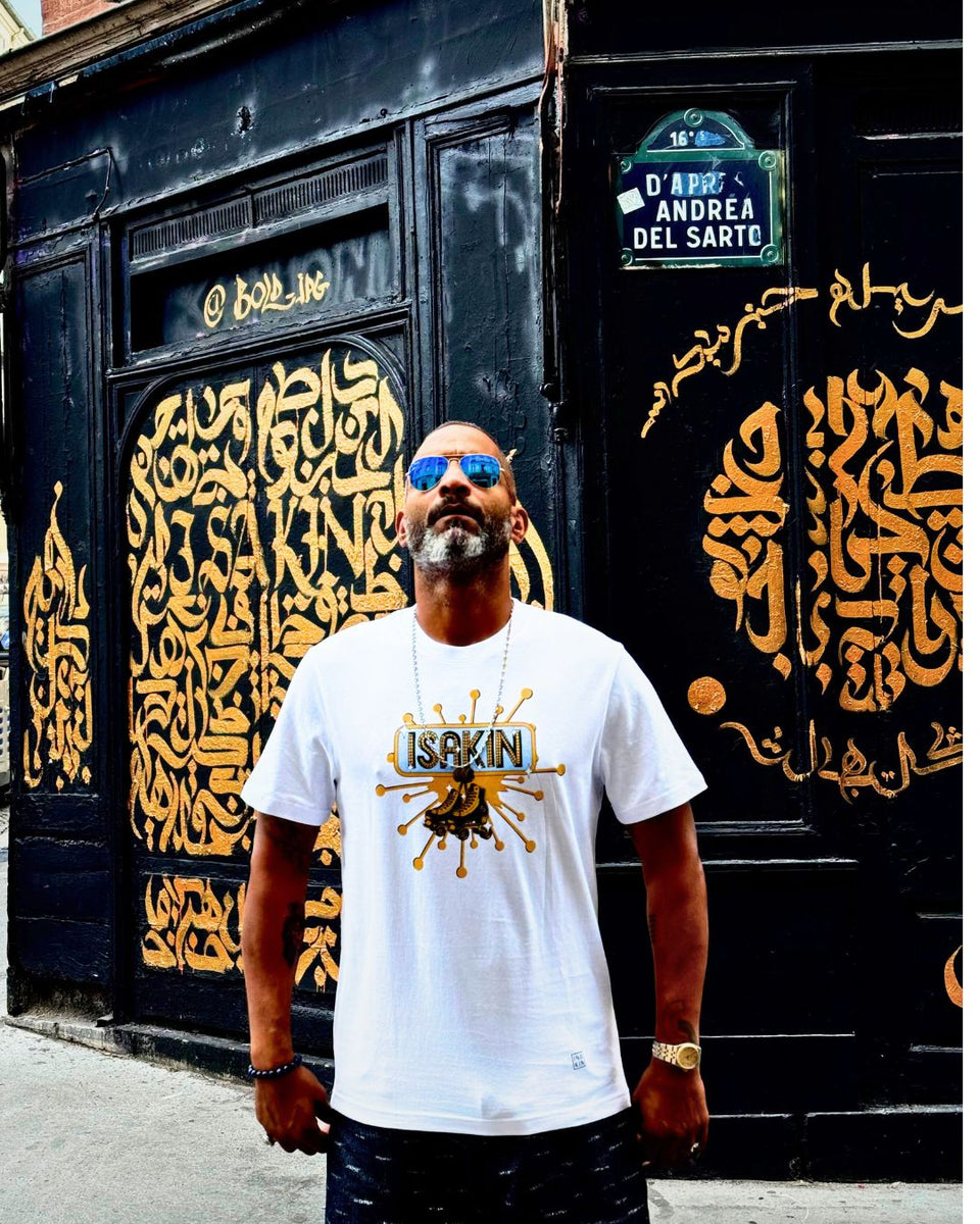 TEE BLAZZLER BLANC – Isakin Paris
